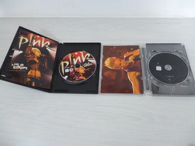 2 X PINK Live in Europe DVD ( Incredible Value and Free Shipping! £4.37 ...