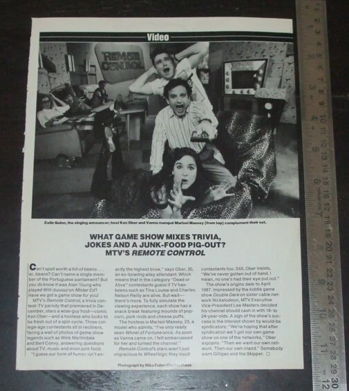 MARISOL MASSEY ORIGINAL ONE magazine clipping page PHOTO article $20.00 ...