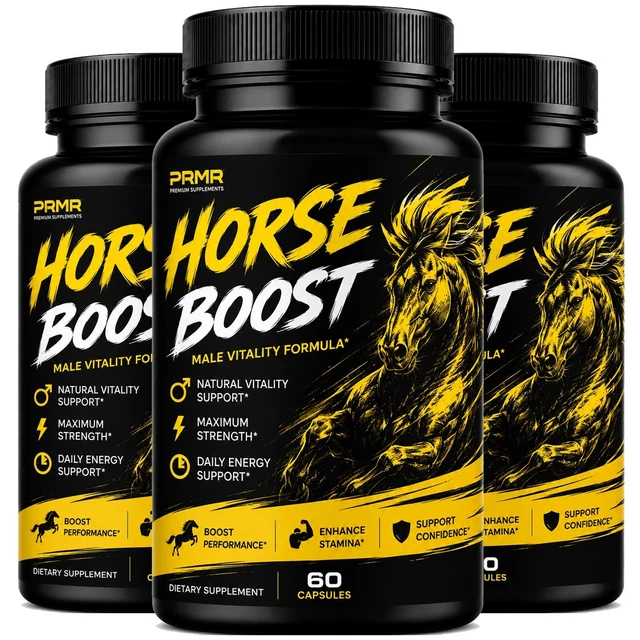 HORSE BOOST CAPSULES, HorseBoost Advanced Formula, Male Energy & Health ...
