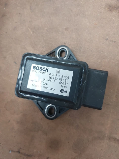 PEUGEOT / CITROEN C4 Yaw Rate Esp Sensor 9649776180 / BOSCH 0265005606 ...