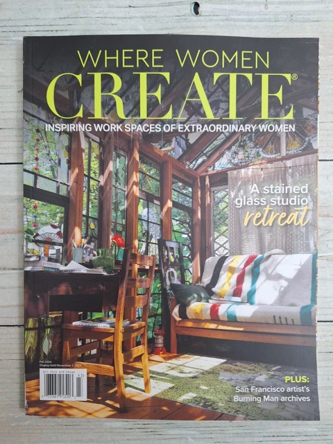 WHERE WOMEN CREATE November 2024 Magazine Inspiring Workspaces ...