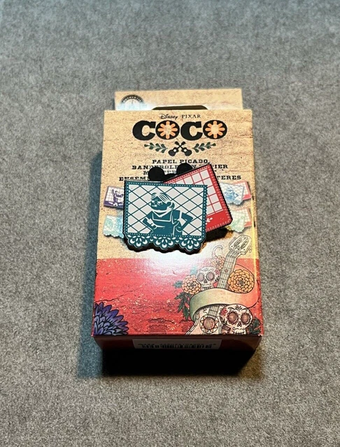 DISNEY PIXAR LOUNGEFLY Coco Papel Picado Flags Abuelita Elena Mystery ...