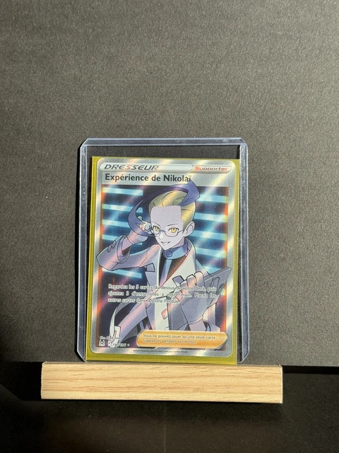 CARTE POKÉMON EXPERIENCE DE NIKOLAÏ FULL ART EB11 ORIGINE PERDUE 190/196 FR Neuf EUR 6,50 ...