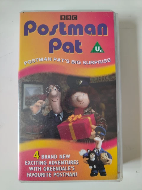 BBC POSTMAN PAT - Postman Pat's Big Surprise, VHS Video Tape, 1998 £5. ...