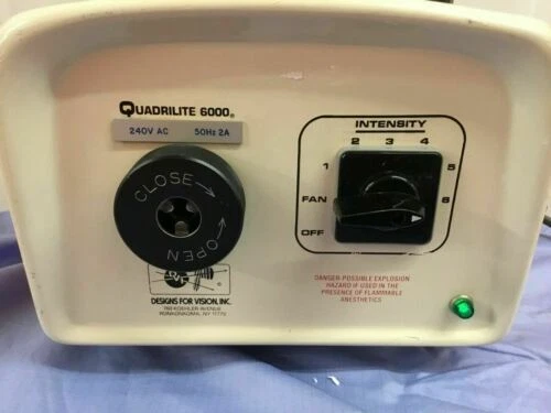 CLS MEDICAL QUADRILITE 6000 Light Source endoscopy laparoscopy surgery ...
