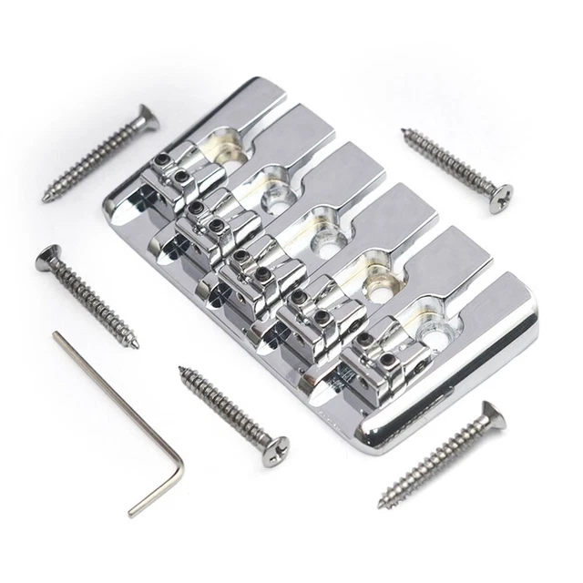 BASS TREMOLO BRIDGE Bass Tremolo Bridge Bass Sella per Basso Elettrico ...