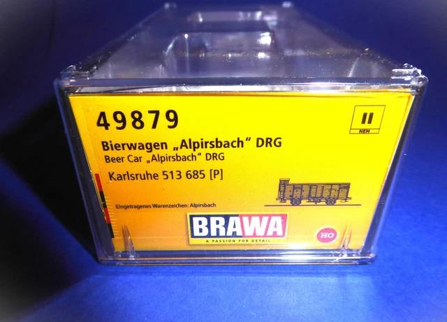 BRAWA H0 49879 "Alpirsbach" DRG Bierwagen Ep.II EUR 40,00 - PicClick DE