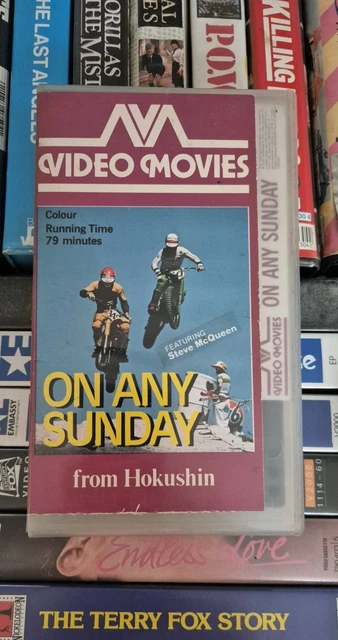 ON ANY SUNDAY V2000 Pre Cert (not VHS BETAMAX) Hokushin £16.32 ...