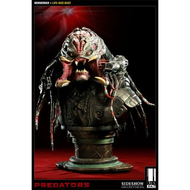 THE BERSERKER PREDATOR Life-Size Bust By Sideshow Collectibles EUR 1. ...