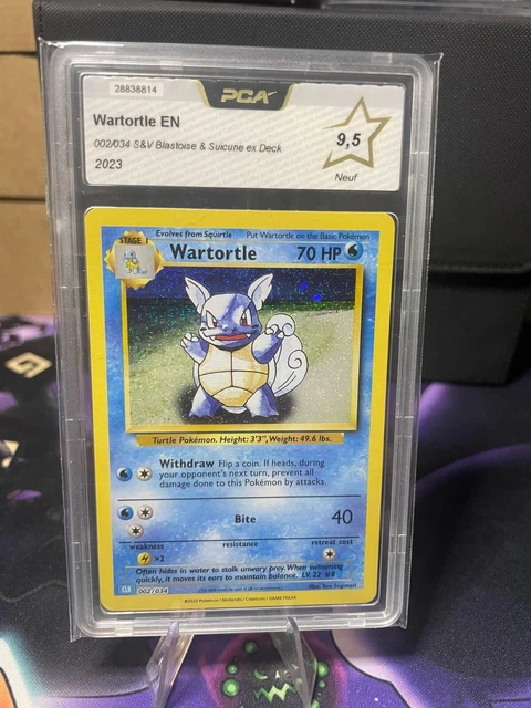 CARTE POKÉMON CARABAFFE EN 002/034 Classic Deck PCA 9,5 EUR 10,00 - PicClick FR