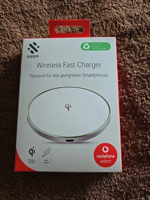 SWIPE WIRELESS QI Fast Charger, Kabelloses Qi Schnell-Ladepad ...