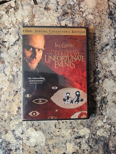 LEMONY SNICKETS A Series of Unfortunate Events DVD 2-Disc Set ...