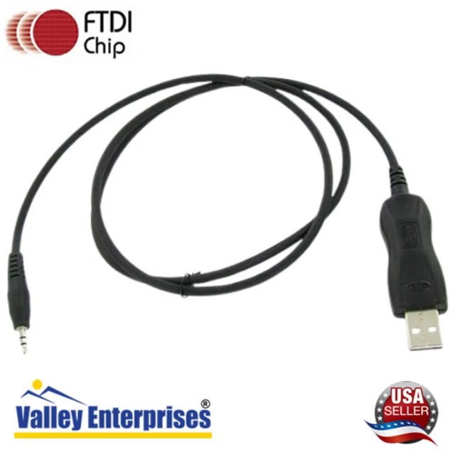 ICOM OPC-2218 USB FTDI Cable Programming Cable for IC-F6122D F6122DD ...