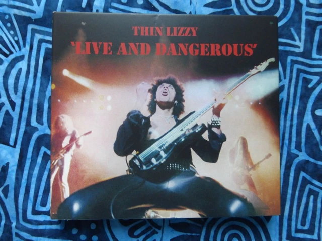 THIN LIZZY LIVE and dangerous Deluxe 2 CD 1 DVD Digipak 2011 Remaster 31 titres EUR 189,00 ...