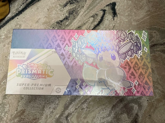 POKÉMON TCG: PRISMATIC Evolutions Super Premium Collection- Brand New ...