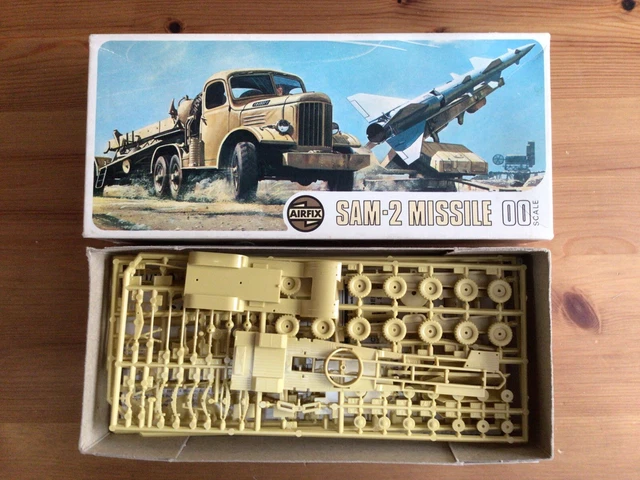 AIRFIX SAM-2 MISSILE With Launcher + Transporter 1:76 Model Kit $142.29 ...