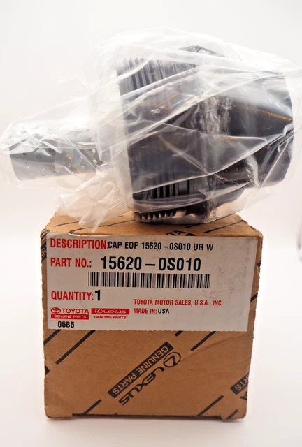 GENUINE OEM TOYOTA 15620-0S010 Oil Filter Housing Cap Assy $98.06 ...