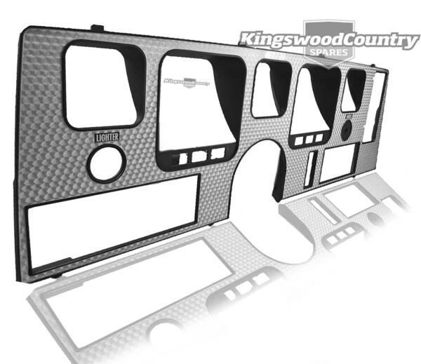 HOLDEN HQ GTS Dash Fascia Facia Silver Fish Scale NEW instrument cover ...
