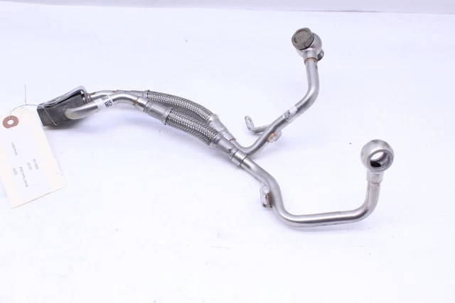2019 BMW ALPINA B7 N63 Turbocharger Turbo Coolant Water Line Pair ...