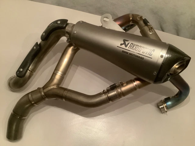 BMW R9T R Nine T Full Akrapovic High Level Exhaust System Titanium ...