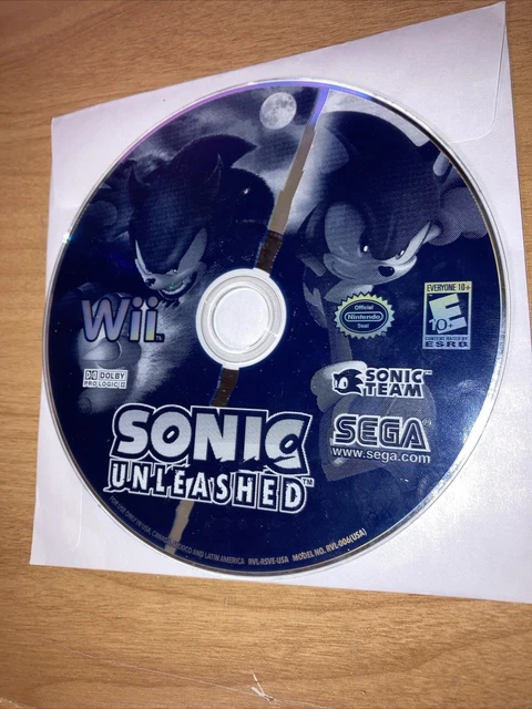 SONIC UNLEASHED NINTENDO Wii 2008 Video Game DISC ONLY Ships Next Day ...