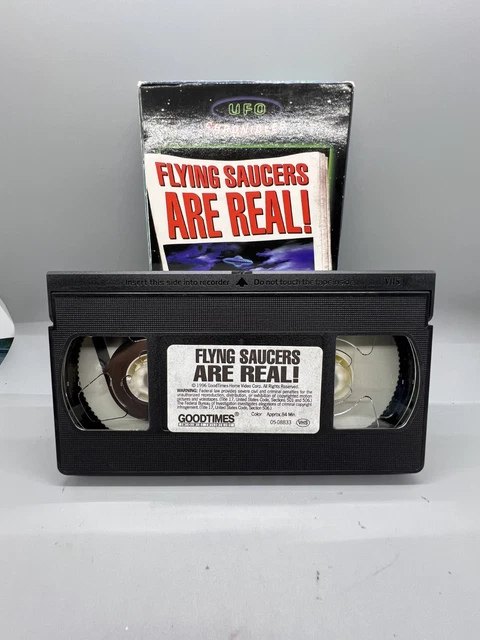 FLYING SAUCERS ARE Real UFO Chronicles VHS 1996 Stanton Friedman £8.03 ...