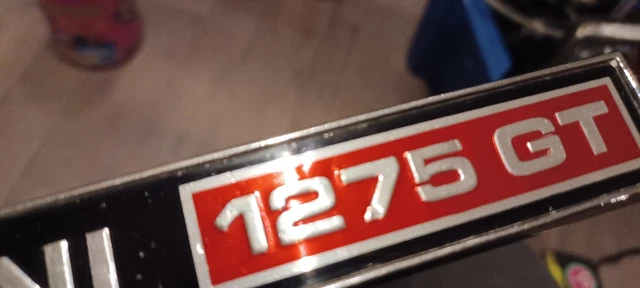 CLASSIC MINI 1275 GT Boot Badge £15.99 - PicClick UK