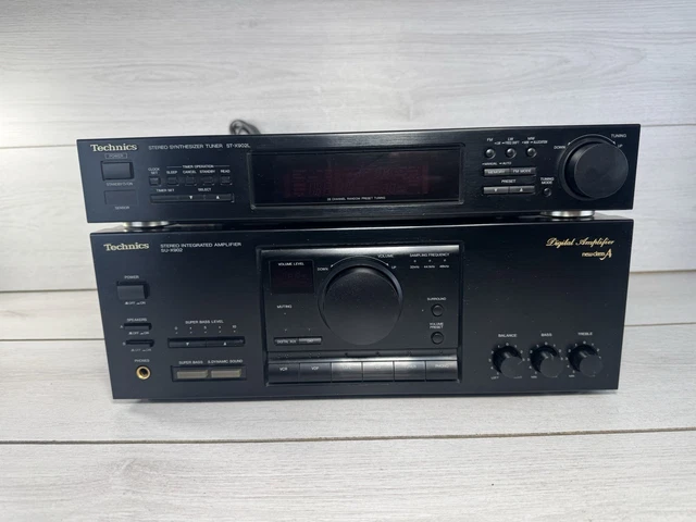 TECHNICS SU-X902 DIGITAL Amplifier Class A + ST-X902L Tuner ( NO SOUND ...