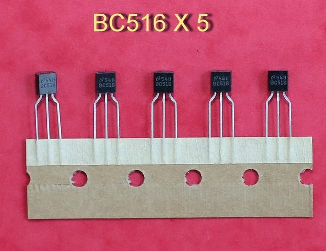LOT DE Cinq Transistors Bipolaires Pnp Bc516 *** EUR 2,95 - PicClick FR