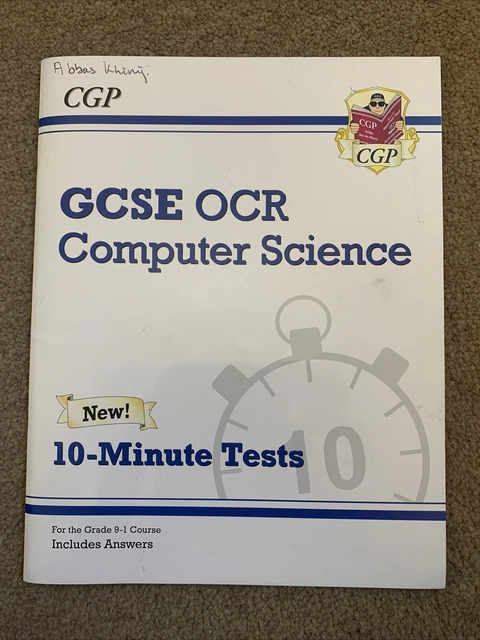GCSE COMPUTER SCIENCE OCR 10-Minute Tests - for assessments in 2021 ...