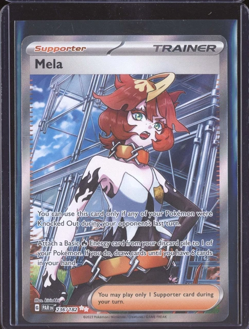 MELA 2023 POKEMON Paradox Rift Full Art Trainer Supporter Ultra Rare ...