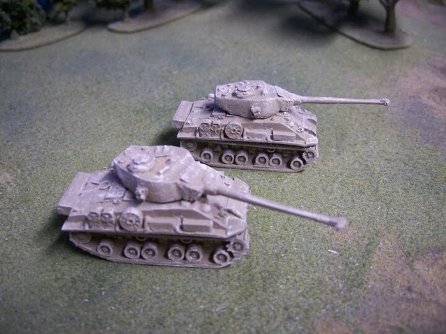 15MM ISRAELI M50 Mk II Super Sherman (HVSS) platoon (5 vehicles). $25. ...