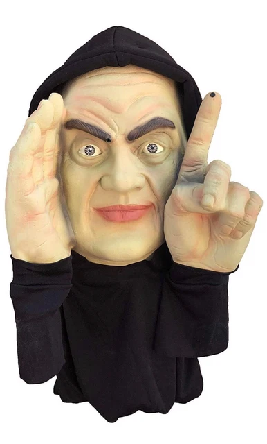 HALLOWEEN DECORATION ANIMATED Scary Tapping Peeping Window Prop (a ...