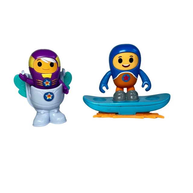 CBEEBIES GO JETTERS Basic Click-On Kyan GO Board Xuli GO Dive Action ...