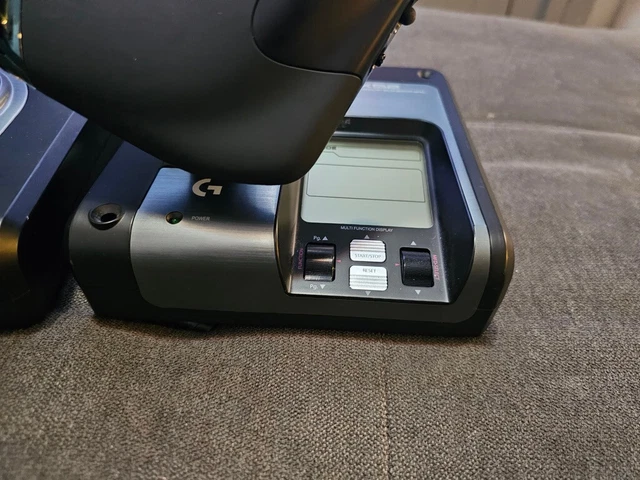 LOGITECH G SAITEK X52 Pro USB Flight Control System W/CABLES. CLEAN ...