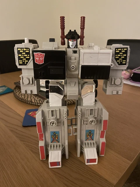TRANSFORMERS G1 METROPLEX Modellino Vintage Originale anni '80 Hasbro ...