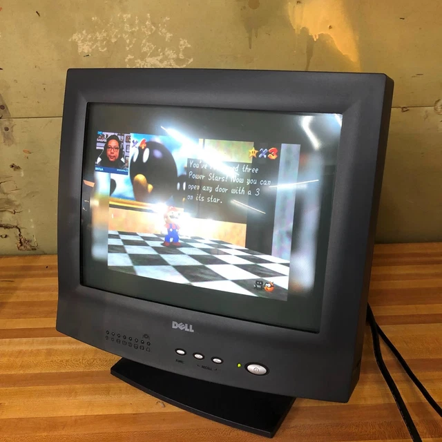 DELL E551C 15& CRT VGA Computer Monitor 1024 x 768 @ 60Hz - Retro ...