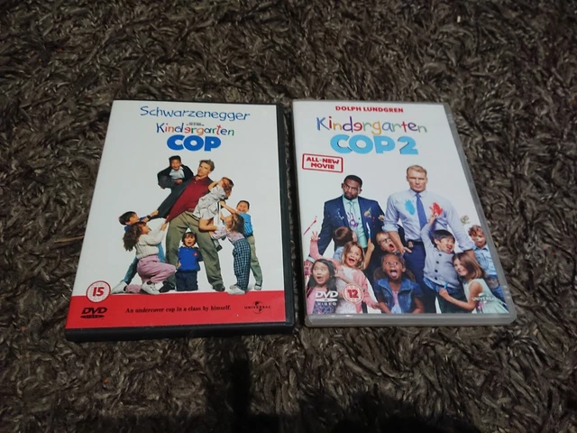 KINDERGARTEN COP 1&2 (DVD) Arnold Schwarzenegger, Dolph Lundgren EUR 6 ...