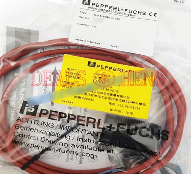 ONE FOR PEPPERL+FUCHS NJ15-30GK-N-150 Proximity Switch Sensor New $44.12 - PicClick AU