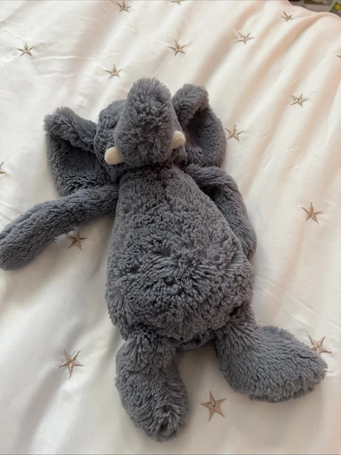 JELLYCAT DUSKY BLUE Elephant Soft Toy Plush £21.50 - PicClick UK