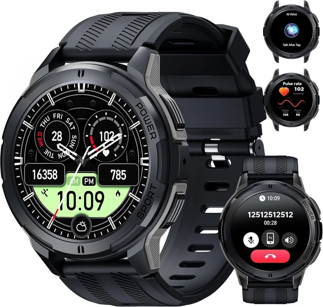 SMARTWATCH UOMO BT10-1,43& AMOLED Orologio Intelligente Con Chiamate Bluetooth,S EUR 82,99 ...
