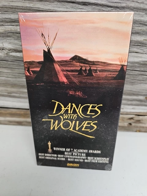 DANCES WITH WOLVES VHS 1990 NEW Sealed Orion Watermark Home Video £4.43 ...