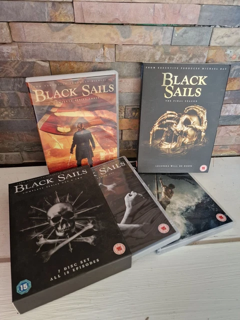 BLACK SAILS COMPLETE Series Box Set DVD Collection Michael Bay 15 £20. ...