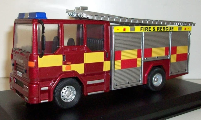 FIRE BRIGADE MODELS 1/50 Scale - FBM5 Dennis Sabre XL Battenburg Fire ...