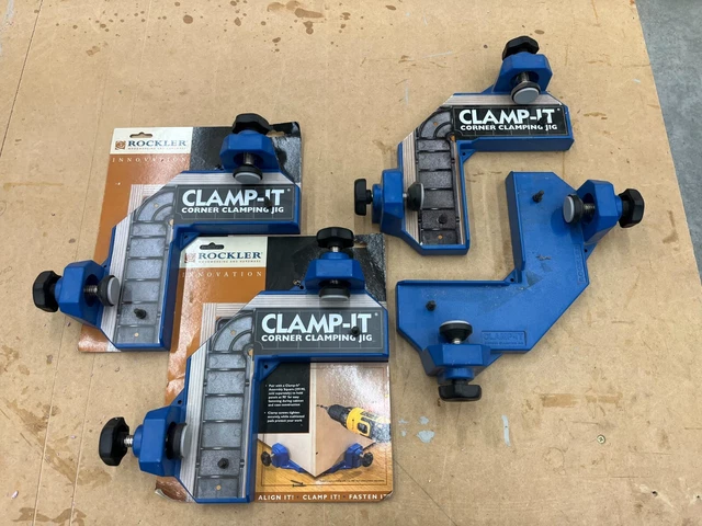 ROCKLER CLAMP IT Corner Clamping Jig & Assembly Squares EUR 43,98 ...