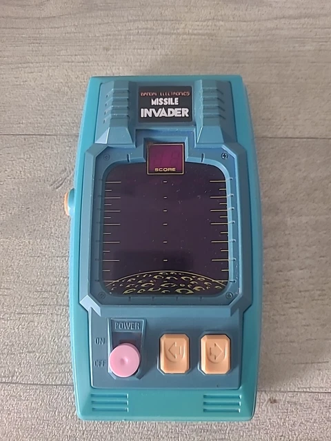 BANDAI MISSILE INVADER Vintage 1980's Handheld Arcade Game £29.99 - PicClick UK