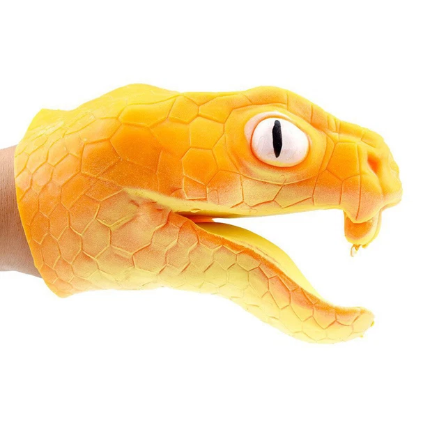 COSPLAY HAND PUPPET Realistic Snake Puppet Snake Hand Puppet £10.99 ...
