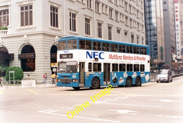 PHOTO BUS 6X4 Hong Kong Kowloon MBC DW 7110 S3N173 Dennis Dragon c1993 ...
