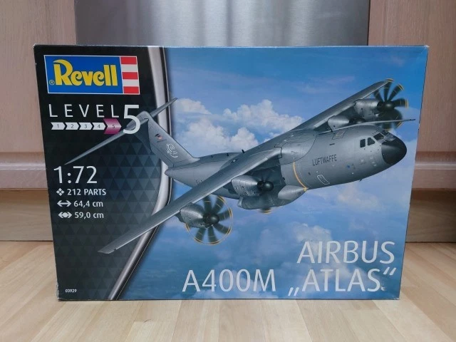 REVELL AIRBUS A400M ATLAS Military Aircraft 03929 Scale 1:72 Plastic ...