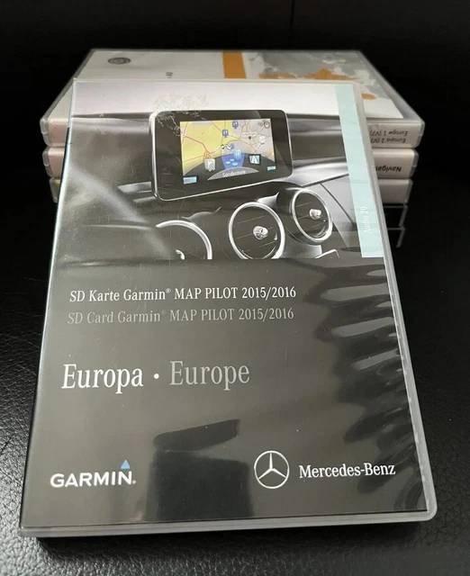 MERCEDES BENZ GARMIN Map Pilot 2015/2016 SD Navigation Europe ...